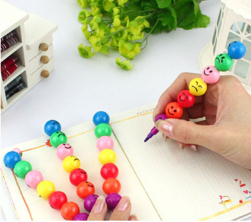 5 Pcs Cartoon Funny Smiling Graffiti Pen (wjb0017) on Luulla