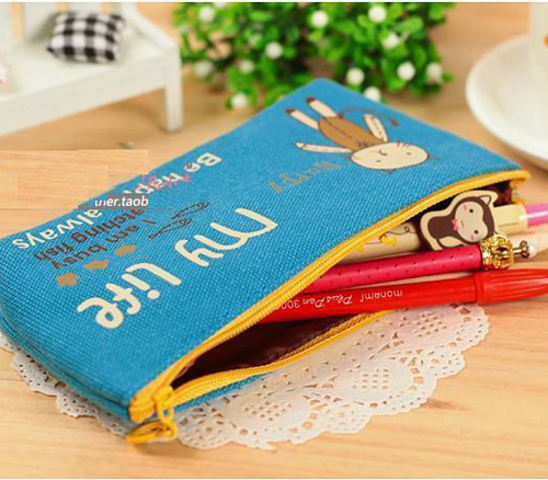 Fashion Design Canvas Pencil Case (wjbd0009) on Luulla