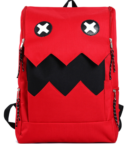 Fashion Cartoon Canvas Backpack Bag Computer Bag Travel Bags Shoulder ...